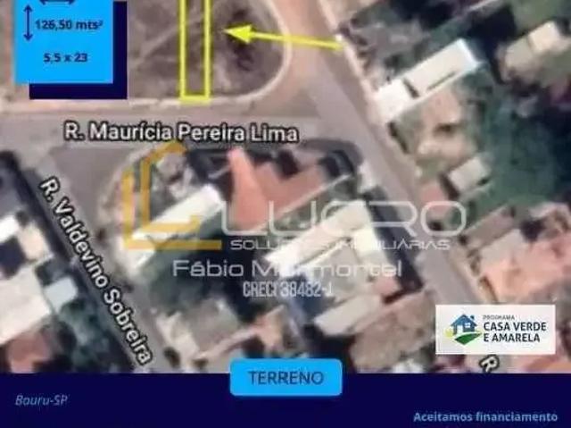 Terreno / Lote para Venda em Bauru/SP Pousada da Esperança II