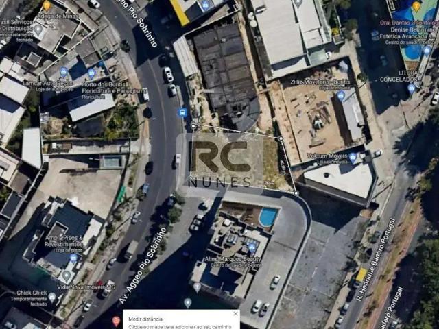 Terreno / Lote para Venda em Belo Horizonte/MG Buritis