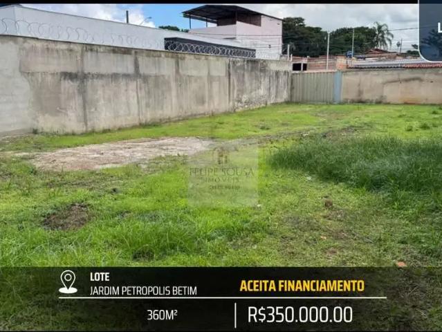 Terreno / Lote para Venda em Betim/MG Jardim Petrópolis