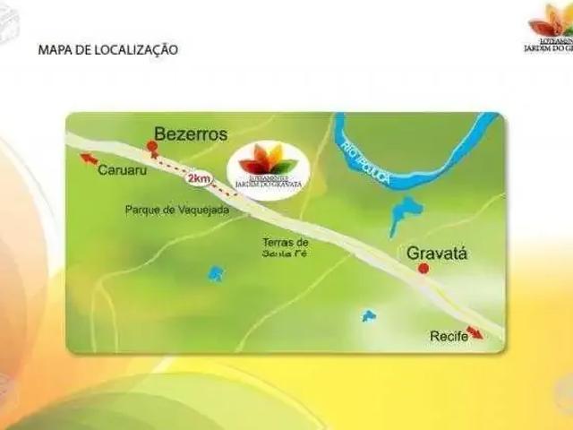 Terreno / Lote para Venda em Bezerros/PE Loteamento Jardim do Gravata