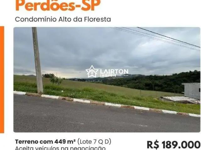 Terreno / Lote para Venda em Bom Jesus dos Perdões/SP Zona Rural