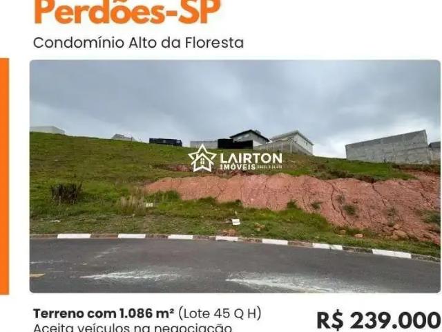 Terreno / Lote para Venda em Bom Jesus dos Perdões/SP Zona Rural
