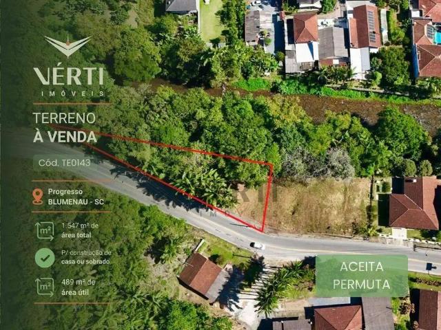 Terreno / Lote para Venda em Blumenau/SC Progresso