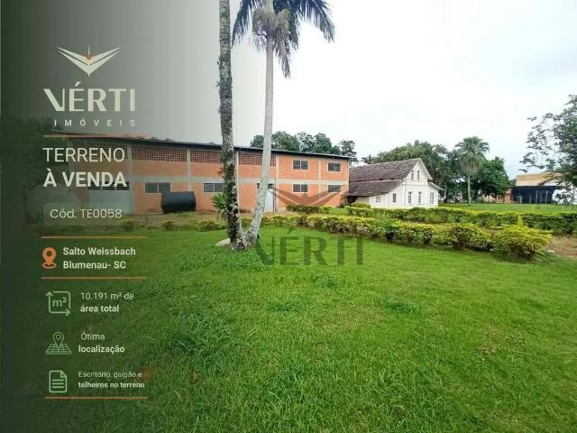 Terreno / Lote para Venda em Blumenau/SC Salto Weissbach