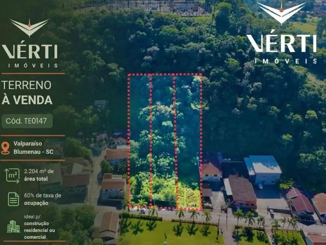 Terreno / Lote para Venda em Blumenau/SC Valparaíso