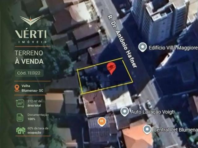 Terreno / Lote para Venda em Blumenau/SC Velha