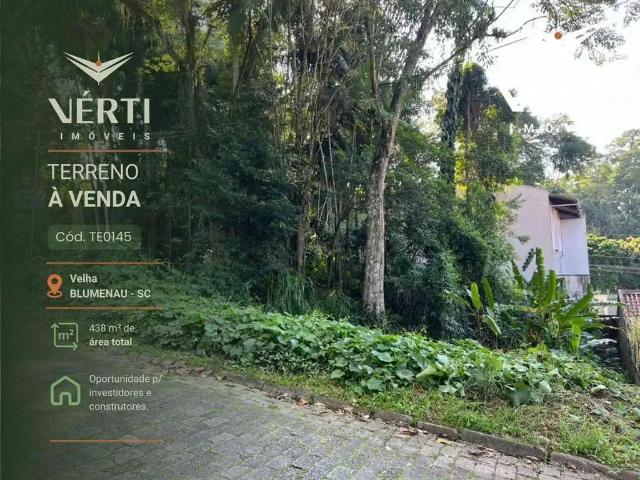 Terreno / Lote para Venda em Blumenau/SC Velha