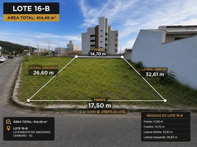 Terreno / Lote para Venda em Camboriú/SC Rio Pequeno