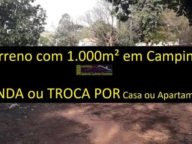 Terreno / Lote para Venda em Campinas/SP Parque Aeroporto