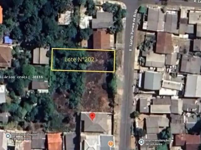 Terreno / Lote para Venda em Campo Largo/PR Vila Pompéia