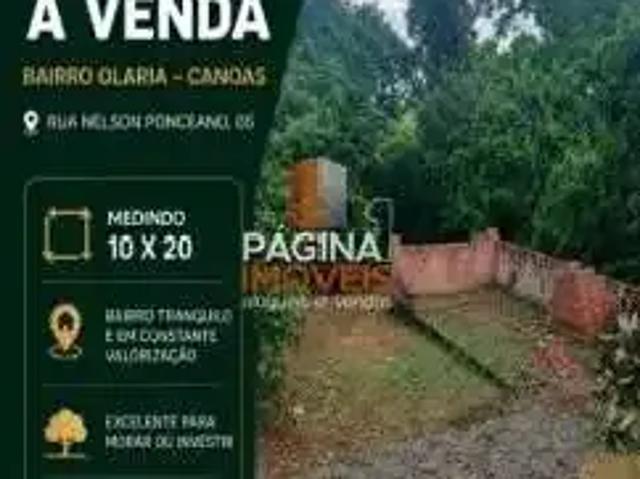 Terreno / Lote para Venda em Canoas/RS Olaria