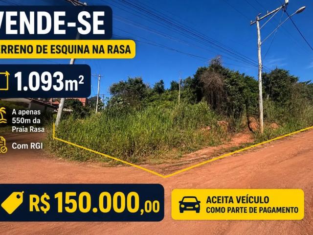 Terreno / Lote para Venda em Cabo Frio/RJ Praia Rasa