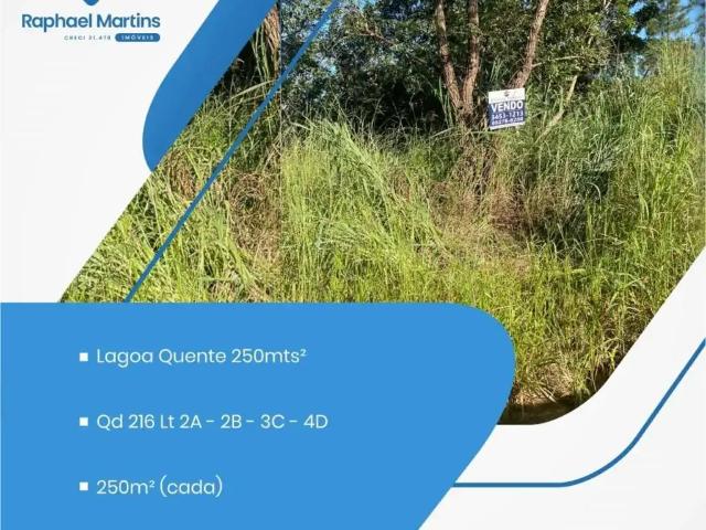 Terreno / Lote para Venda em Caldas Novas/GO Lagoa Quente