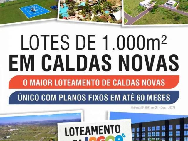 Terreno / Lote para Venda em Caldas Novas/GO Lagoa Quente