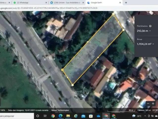Terreno / Lote para Venda em Caraguatatuba/SP Praia das Palmeiras
