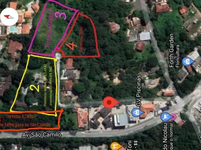 Terreno / Lote para Venda em Carapicuíba/SP Sítio Pereira Leite