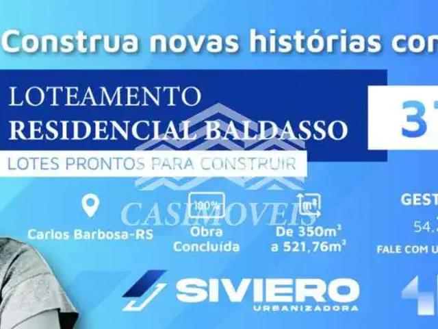 Terreno / Lote para Venda em Carlos Barbosa/RS Aparecida