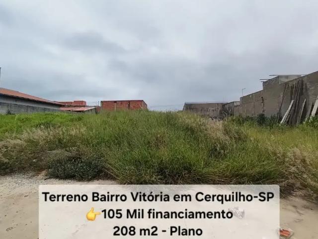 Terreno / Lote para Venda em Cerquilho/SP Residencial Vitória II