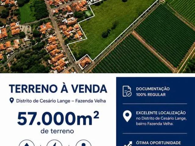 Terreno / Lote para Venda em Cesário Lange/SP Zona Rural