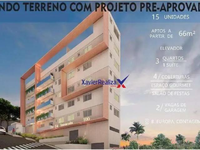 Terreno / Lote para Venda em Contagem/MG Europa