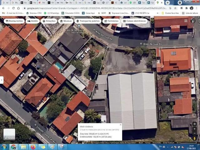 Terreno / Lote para Venda em Contagem/MG Fonte Grande