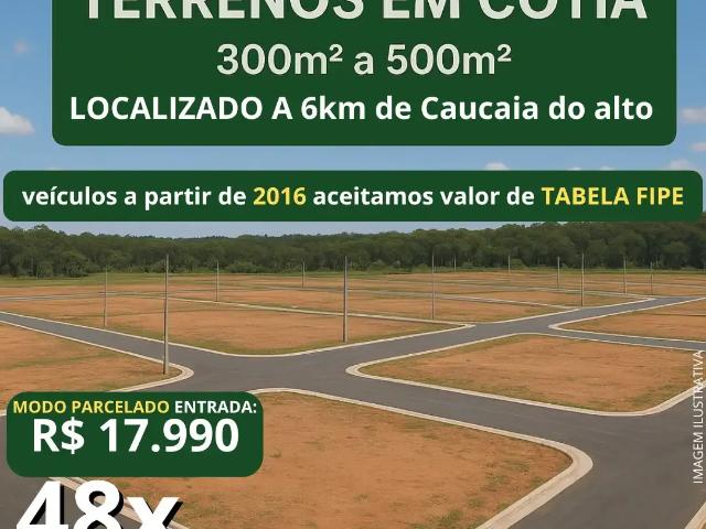 Terreno / Lote para Venda em Cotia/SP Recreio Topázio Caucaia do Alto