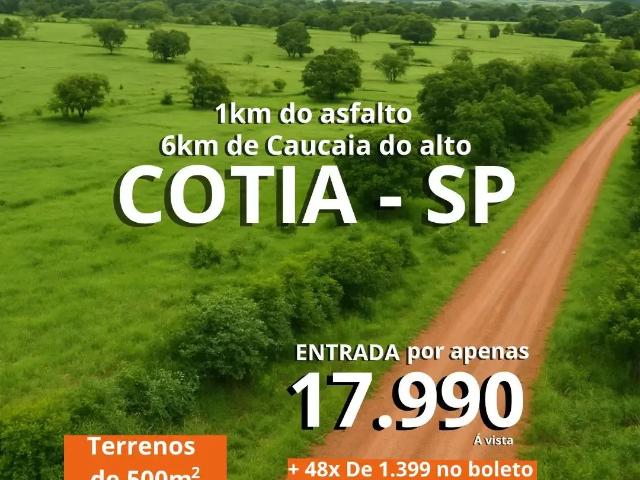 Terreno / Lote para Venda em Cotia/SP Recreio Topázio Caucaia do Alto