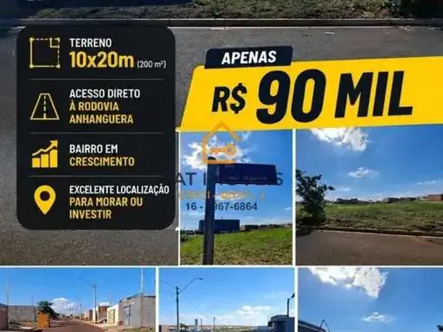 Terreno / Lote para Venda em Cravinhos/SP Bella Cravinhos II