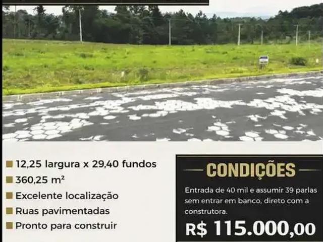 Terreno / Lote para Venda em Criciúma/SC Linha Batista