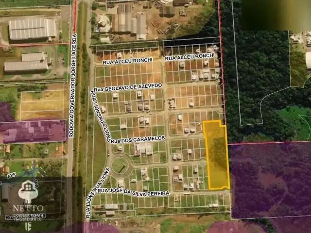 Terreno / Lote para Venda em Criciúma/SC Sangão