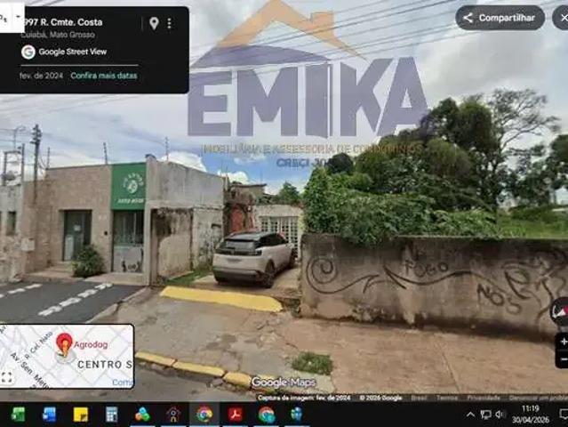 Terreno / Lote para Venda em Cuiabá/MT Centro