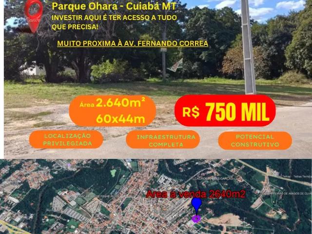 Terreno / Lote para Venda em Cuiabá/MT Parque Ohara