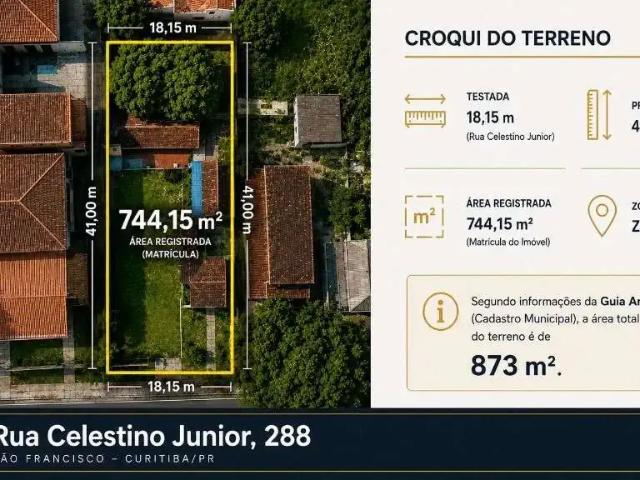 Terreno / Lote para Venda em Curitiba/PR Mercês