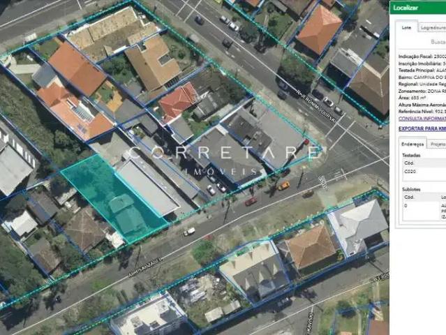 Terreno / Lote para Venda em Curitiba/PR Mercês