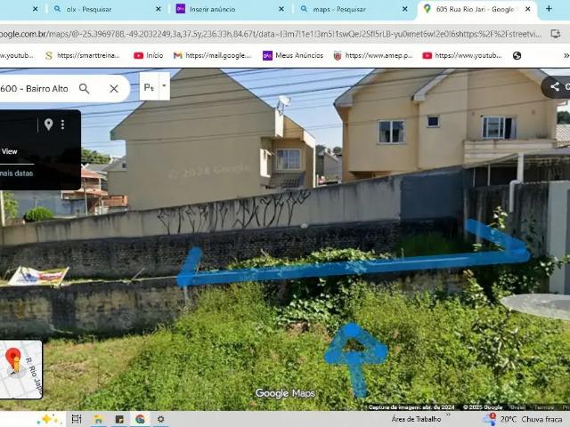 Terreno / Lote para Venda em Curitiba/PR Bairro Alto
