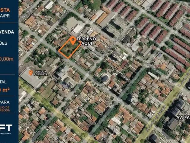 Terreno / Lote para Venda em Curitiba/PR Boa Vista