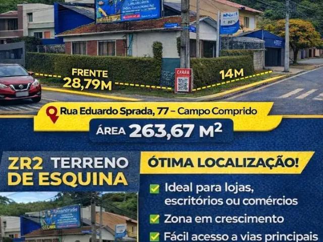 Terreno / Lote para Venda em Curitiba/PR Campo Comprido