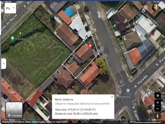 Terreno / Lote para Venda em Curitiba/PR Guaíra
