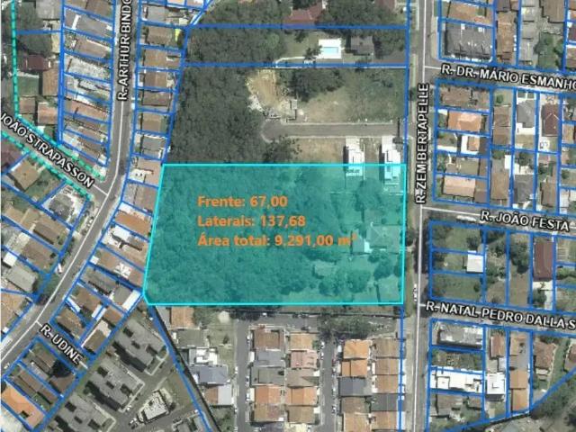 Terreno / Lote para Venda em Curitiba/PR Santa Felicidade