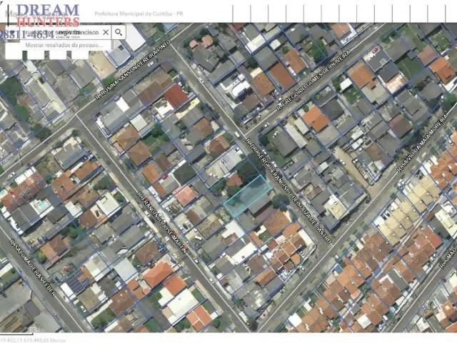 Terreno / Lote para Venda em Curitiba/PR Uberaba