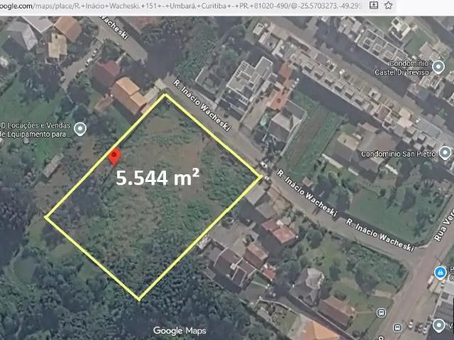 Terreno / Lote para Venda em Curitiba/PR Umbará