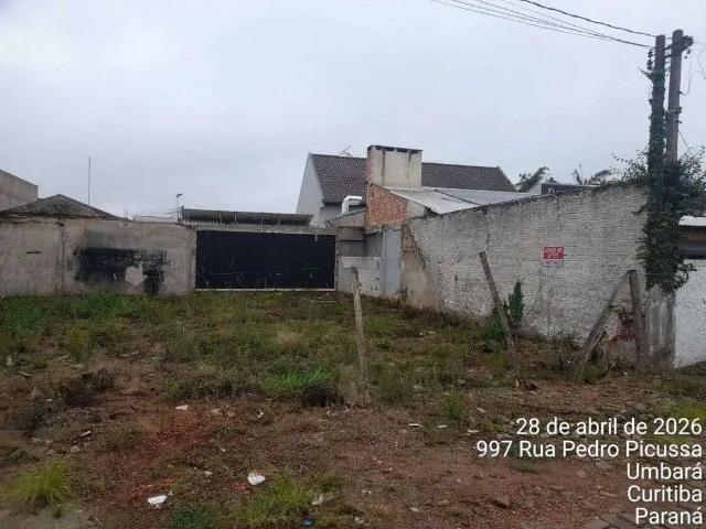 Terreno / Lote para Venda em Curitiba/PR Umbará