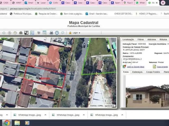 Terreno / Lote para Venda em Curitiba/PR Vista Alegre