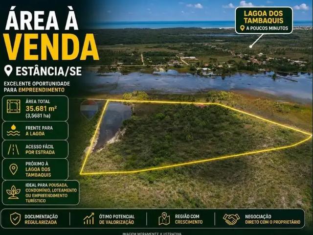 Terreno / Lote para Venda em Estância/SE Praia do Abais