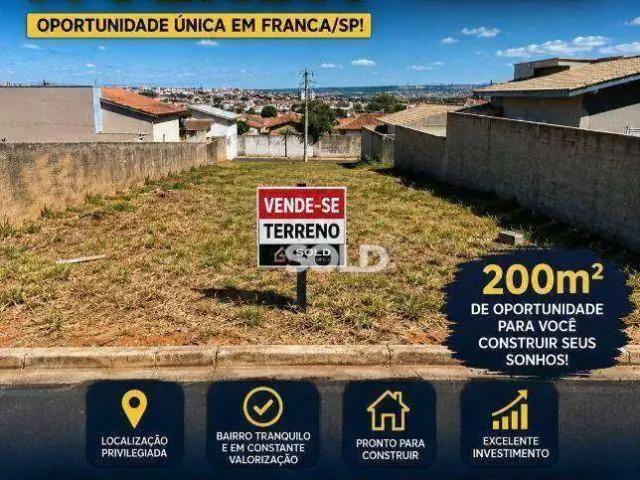 Terreno / Lote para Venda em Franca/SP Jardim Adelinha