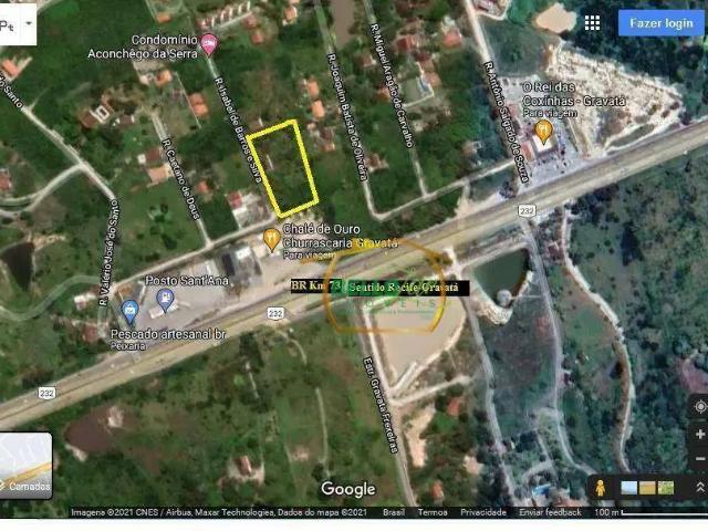 Terreno / Lote para Venda em Gravatá/PE Ebenezer