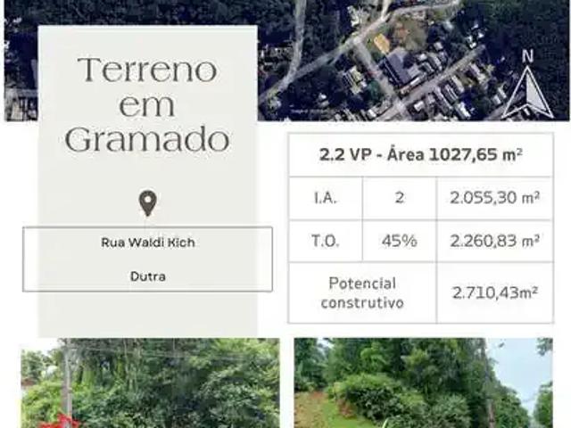 Terreno / Lote para Venda em Gramado/RS Moura