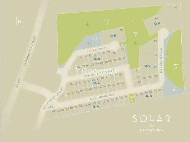 Terreno / Lote para Venda em Gramado/RS Várzea Grande 1º de Maio
