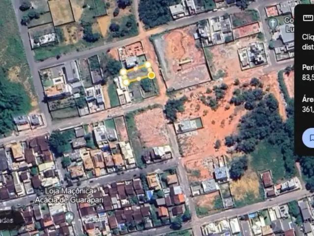 Terreno / Lote para Venda em Guarapari/ES Itapebussu