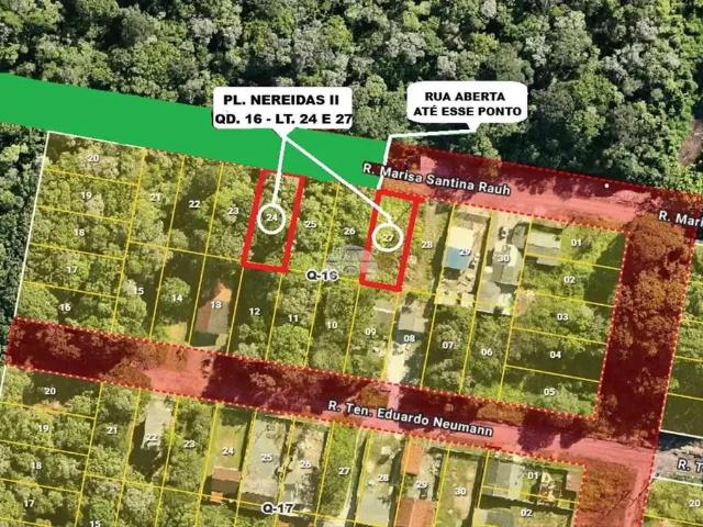 Terreno / Lote para Venda em Guaratuba/PR Nereidas